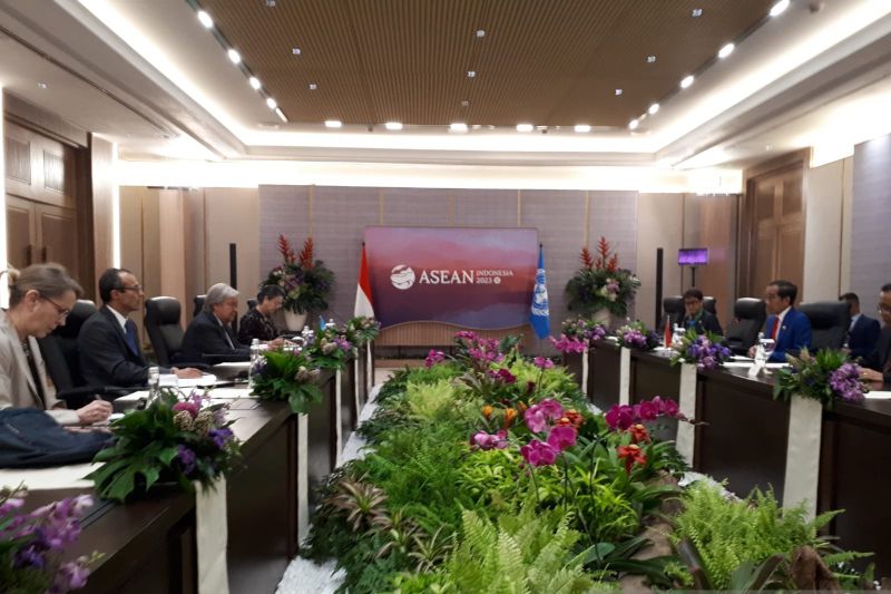 Jokowi highlights ASEAN-UN unity in fostering world peace - ANTARA News