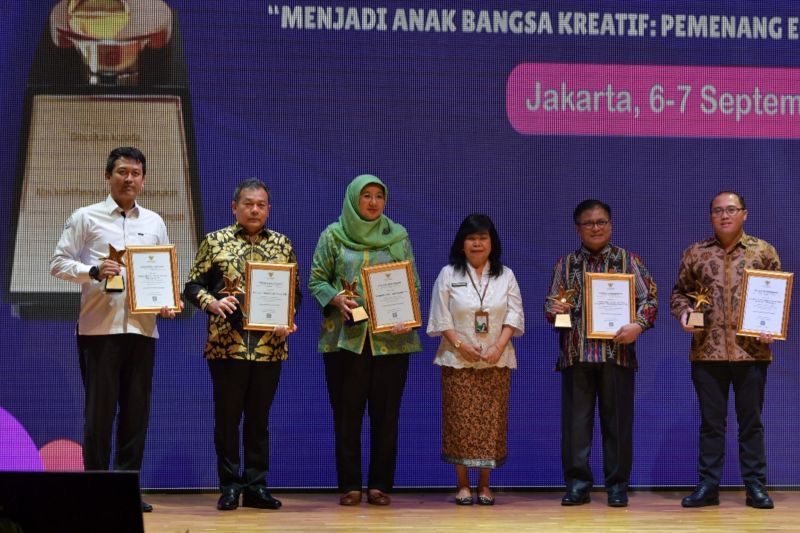 Kemendikbudristek raih penghargaan Perpusnas atas serah simpan KCKR - ANTARA News