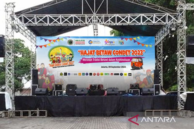 Pesta rakyat "Hajat Betawi Condet" kembali digelar akhir pekan ini ...