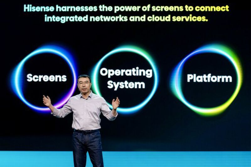 President, Hisense Group, Fisher Yu, Bahas Sistem Teknis "Layar, Sistem ...