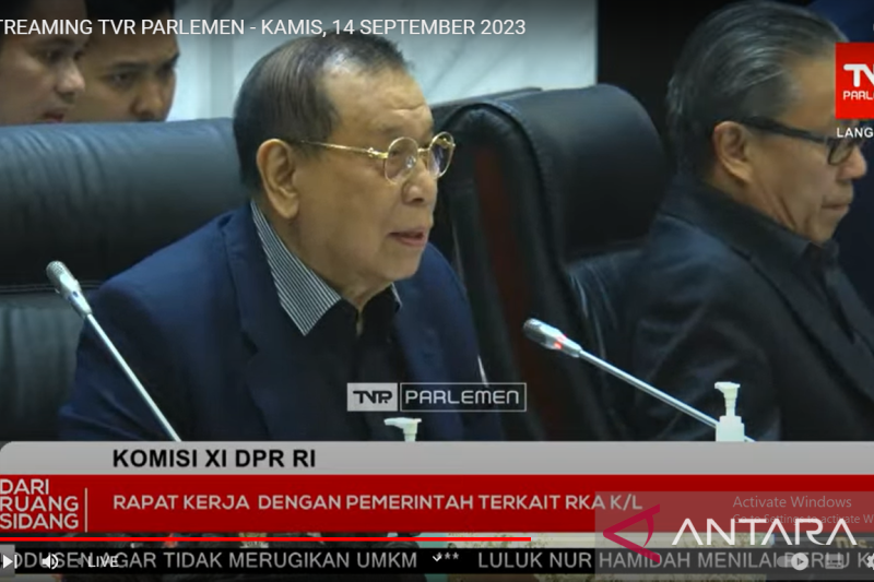 DPR RI setujui pagu anggaran KemenkeuRp48,7 triliun pada 2024 - ANTARA News