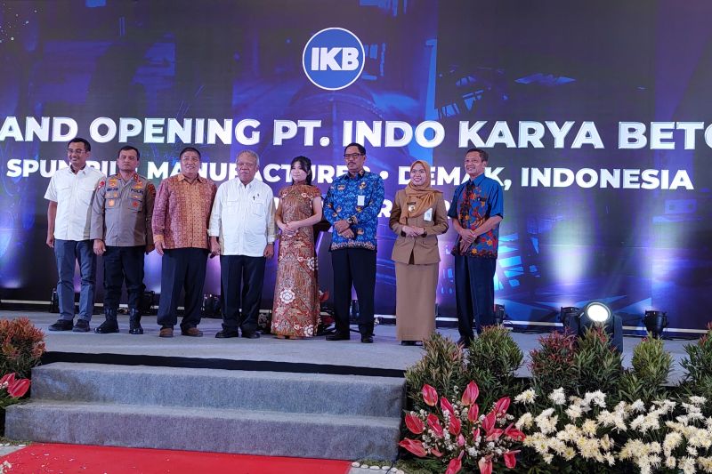 Indo Karya Beton resmikan pabrik spun pile di Demak - ANTARA News