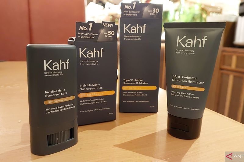 Kahf luncurkan dua produk tabir surya untuk pria unggulkan kepraktisan ...