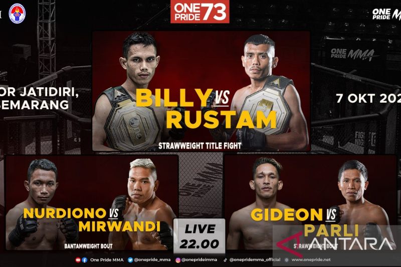 20 pertandingan One Pride MMA 73 bakal tersaji di Semarang - ANTARA News
