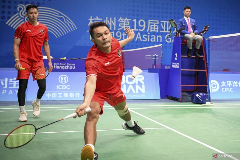 Fajar/Rian melaju mudah ke babak 16 besar Malaysia Open 2024 - ANTARA News