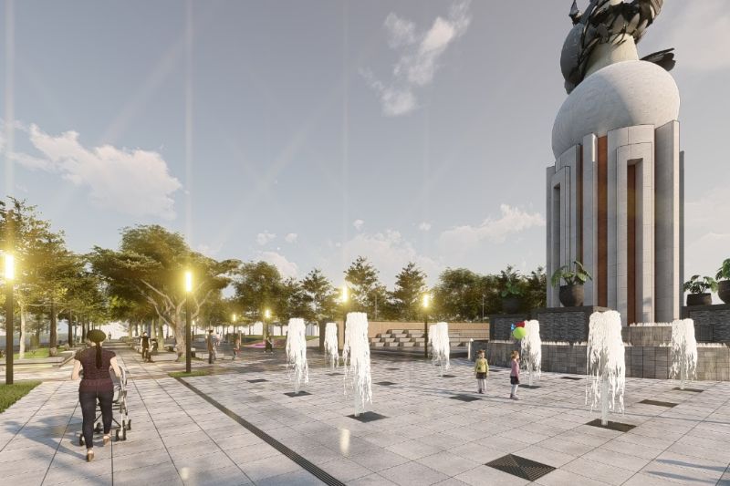 Pemkab Sidoarjo revitalisasi alun-alun demi tarik wisatawan - ANTARA ...