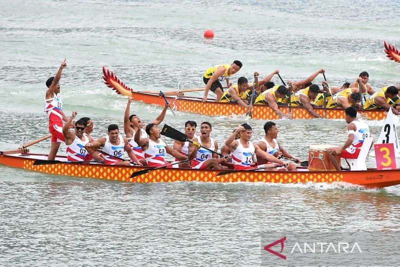 Indonesia tambah perak dari perahu naga 1000m putri Asian Games ...