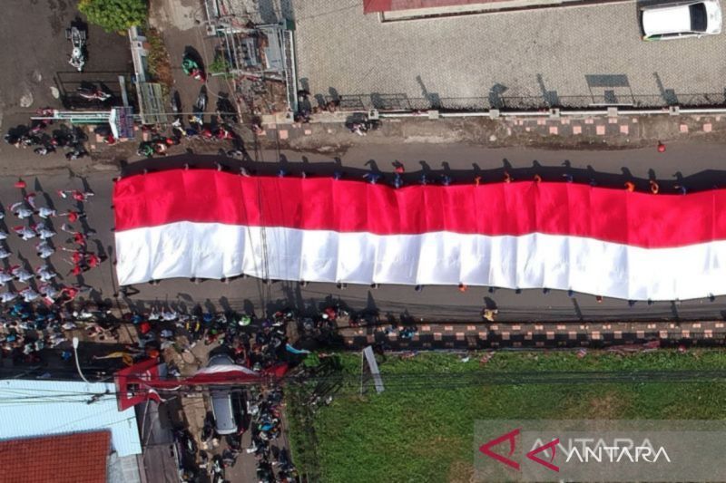 Kirab Merah Putih - ANTARA News Jawa Timur