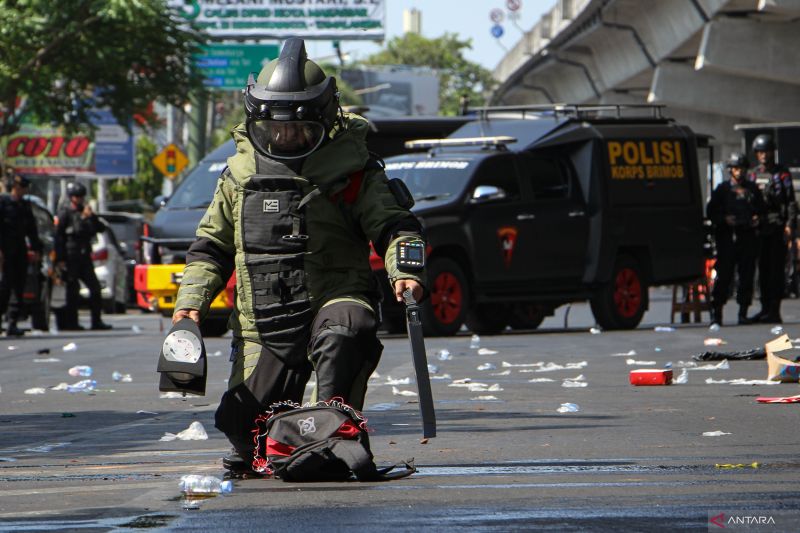 Simulasi pengamanan Pemilu 2024 di berbagai daerah - ANTARA News