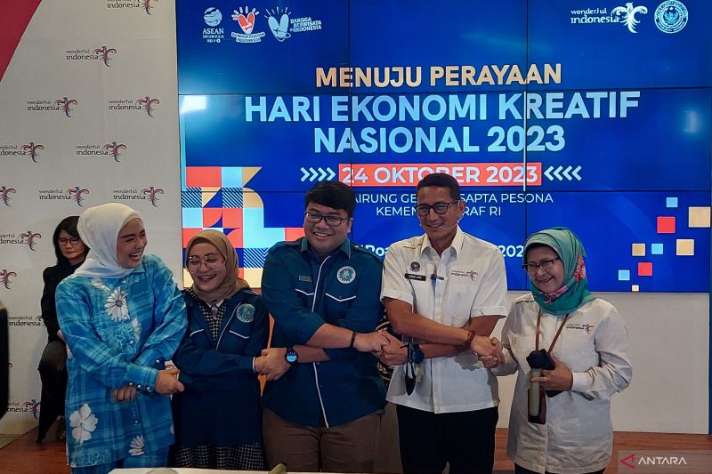 Menparekraf sebut Hekrafnas jadi 'Lebaran' buat pelaku ekraf Indonesia ...