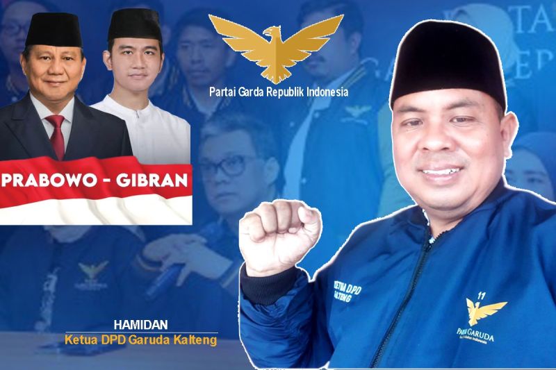Partai Garuda Kalteng siap menangkan Prabowo-Gibran pada Pilpres 2024 - ANTARA News