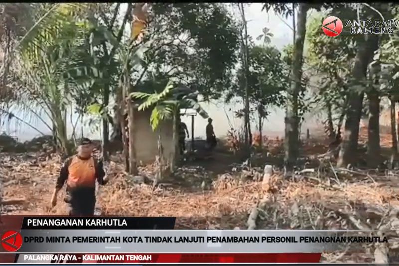 DPRD minta Pemkot Palangka Raya tambah personel penanganan karhutla - ANTARA News Kalimantan ...