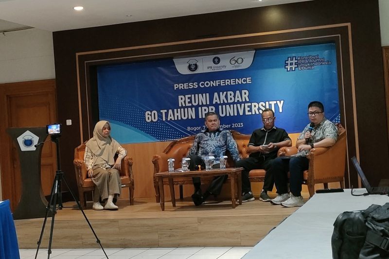 Himpunan alumni buat rangkaian reuni akbar HUT ke-60 IPB University ...