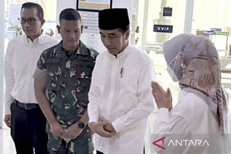 Kemarin, Doa Jokowi untuk Doni Monardo hingga erupsi gunung - ANTARA News