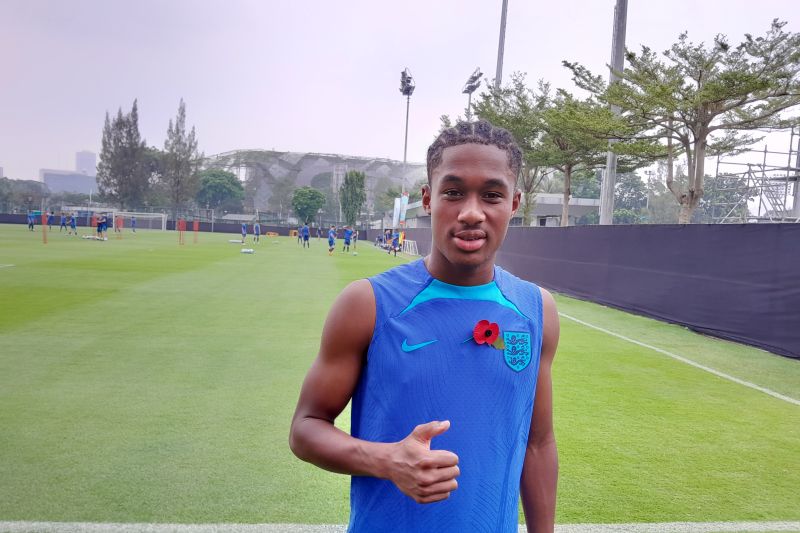 Jayden Meghoma antusias hadapi pertandingan pertama Piala Dunia U-17 ...