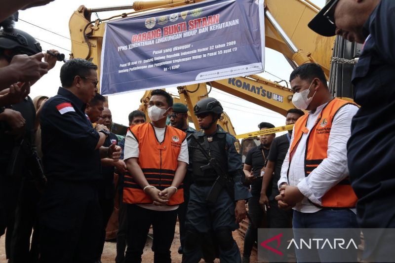 Gakkum KLHK tetapkan dua tersangka penambangan nikel ilegal di Kolaka - ANTARA News