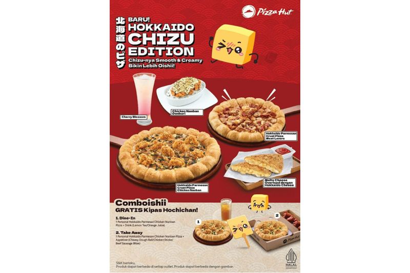 Cheesy Madness! Terinspirasi dari Keju Hokkaido, Pizza Hut Indonesia ...