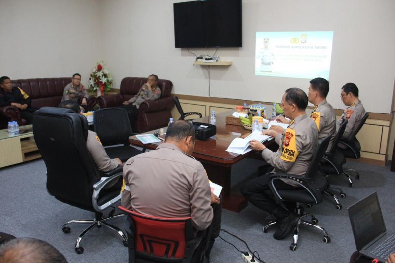 Polda bahas kesiapan pengamanan jelang Hari Nusantara 2023 - ANTARA News Ambon, Maluku