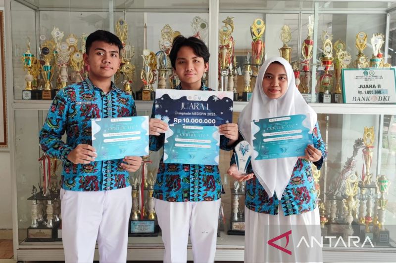 Siswa SMAN Unggulan MH Thamrin raih Juara I Olimpiade MEDSPIN 2023 ...