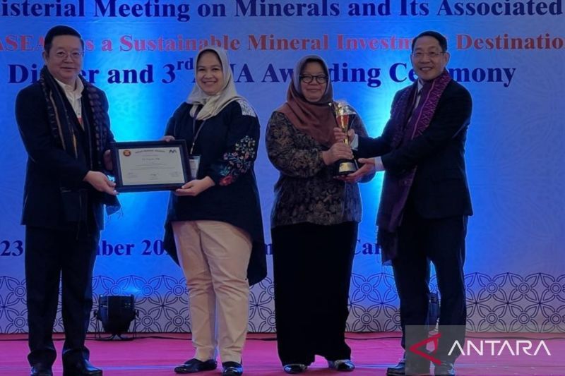 PT Timah raih penghargaan Asean Mineral Award 2023 - ANTARA News Bangka ...