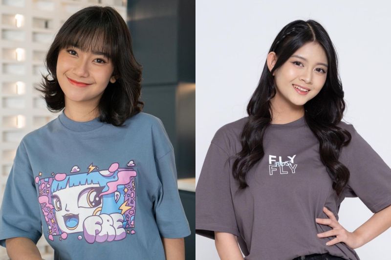 Freya dan Christy JKT48 suguhkan pose "kiyowo" di Shopee Live - ANTARA News