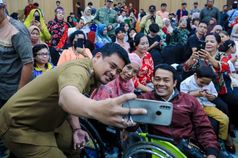 Wali Kota Medan targetkan latih penyandang disabilitas pada 2024 - ANTARA News