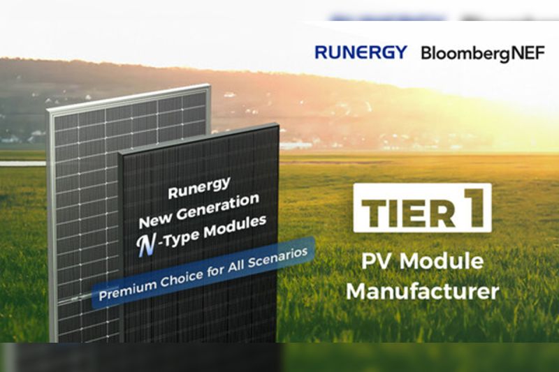 Runergy Tercantum dalam Daftar "BloombergNEF Tier 1 PV Module Manufacturer" - ANTARA News