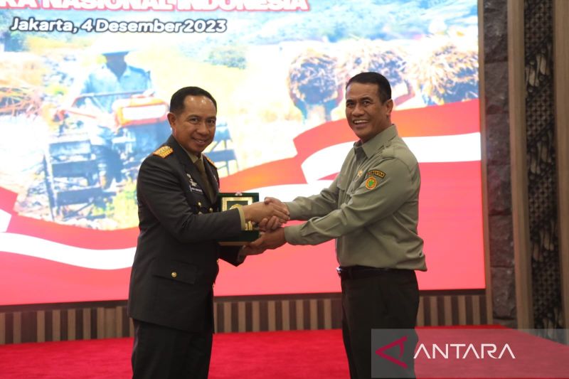 Mentan dan Panglima TNI sepakat kembalikan swasembada pangan - ANTARA News