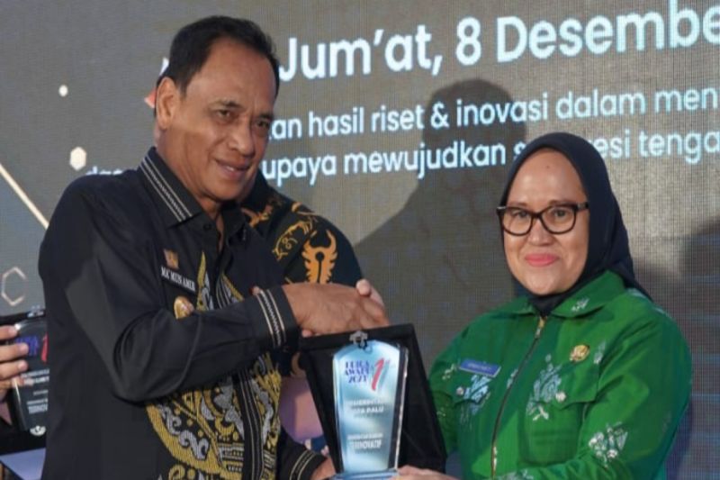 Pemkot-Palu dinobatkan sebagai Pemda terinovatif lewat BRIDA Awarad ...