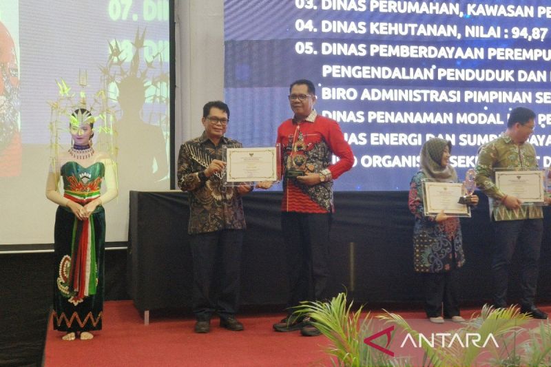 Dislutkan Kalteng raih predikat informatif dengan nilai tertinggi ...