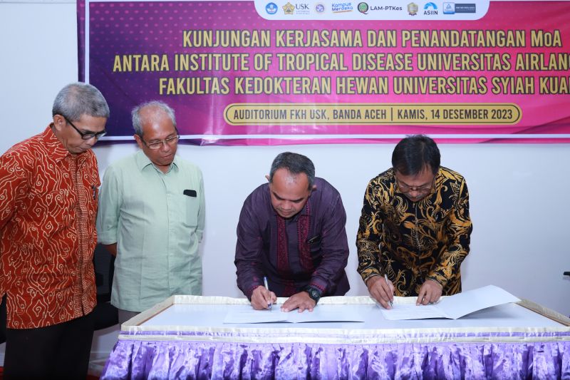 FKH USK-ITD UNAIR perkuat riset dan inovasi - ANTARA News