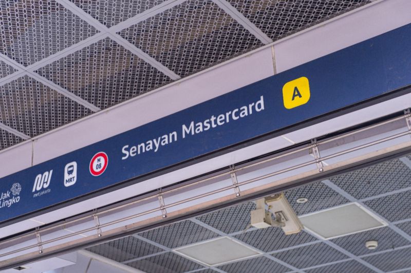 MRT Jakarta dan Mastercard kerja sama penamaan Stasiun Senayan - ANTARA ...