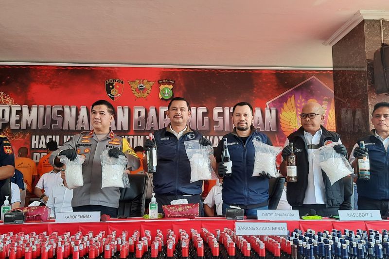 Permintaan narkotika jenis sabu-sabu di Indonesia masih tinggi - ANTARA News