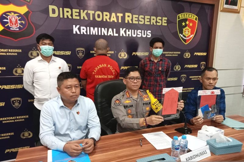 Polda Kalteng tangkap residivis kasus penipuan mengaku pejabat BIN - ANTARA News
