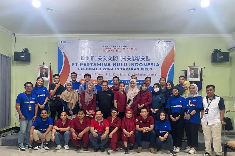 Pertamina EP Tarakan Field Gelar Khitanan Massal - ANTARA News Kaltara