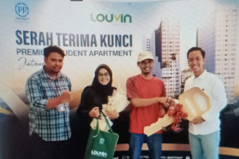 PP Properti serah terima unit Tower 1 Louvin Apartment - ANTARA News