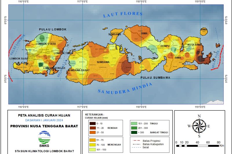BMKG: Hujan di wilayah NTB mulai merata - ANTARA News