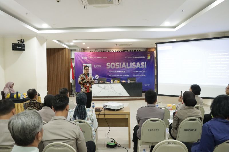 Ditjen Pajak Jakbar sosialisasi cara mudah lapor SPT di polres - ANTARA ...