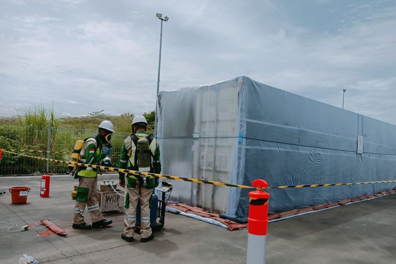 Karantina Jatim luncurkan area layanan fumigasi-kulit mentah garaman ...