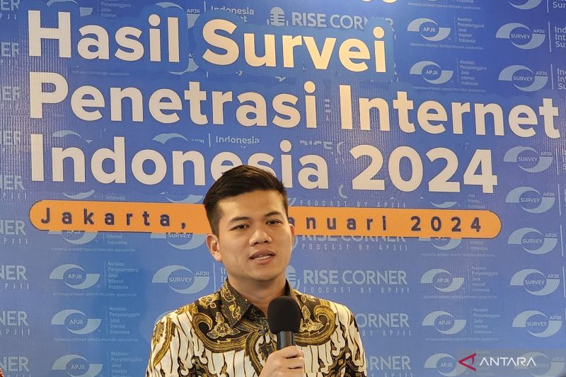 APJII sebut penetrasi internet Indonesia naik jadi 79,5 persen di 2024 ...