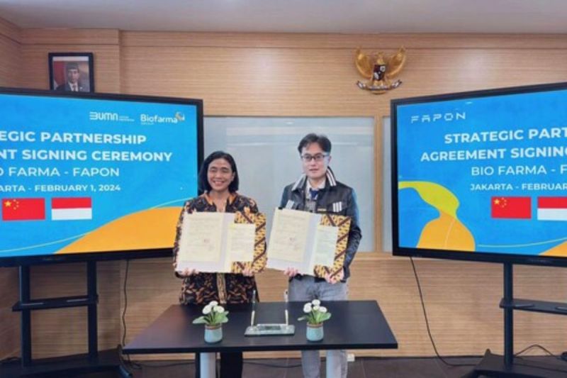 Fapon dan Bio Farma Teken MOU untuk Inovasi Medis - ANTARA News