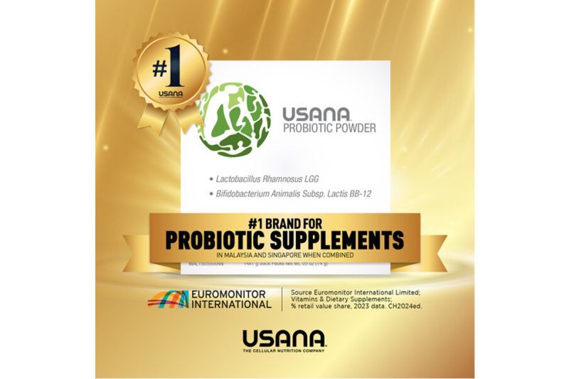 Euromonitor International names USANA Malaysia and Singapore Top #1 Brand for Probiotic ...