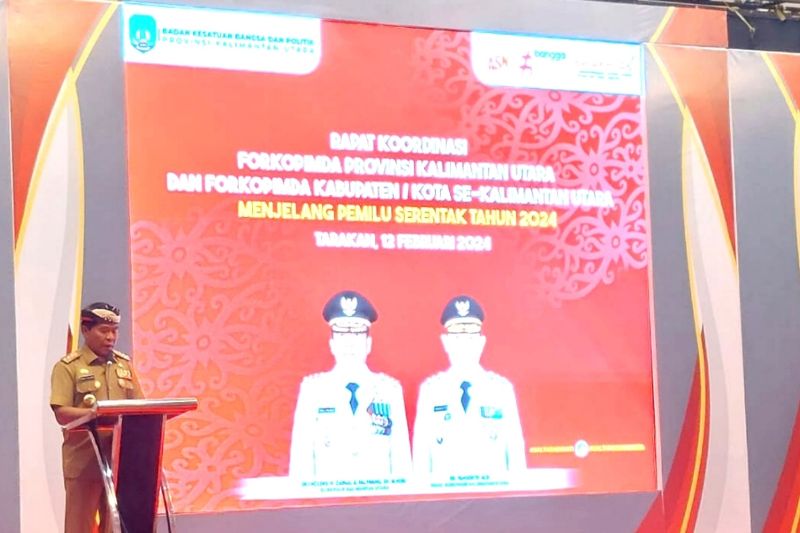 Kegiatan Rakor Forkopimda Kaltara jelang Pemilu - ANTARA News Kaltara