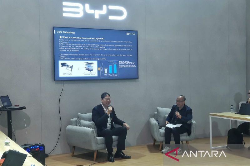 Dua fungsi teknologi "Thermal Management System" milik BYD