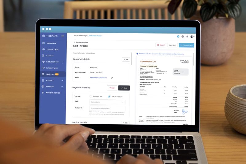 Midtrans hadirkan layanan "payment gateway" bernama Midtrans Invoicing ...