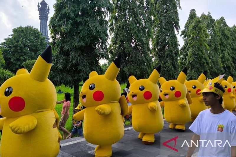 Provinsi Bali jadi lokasi perdana Perjalanan Pikachu Indonesia - ANTARA ...