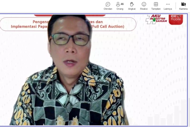 BEI segera terapkan "full call auction" di papan pemantauan khusus ...