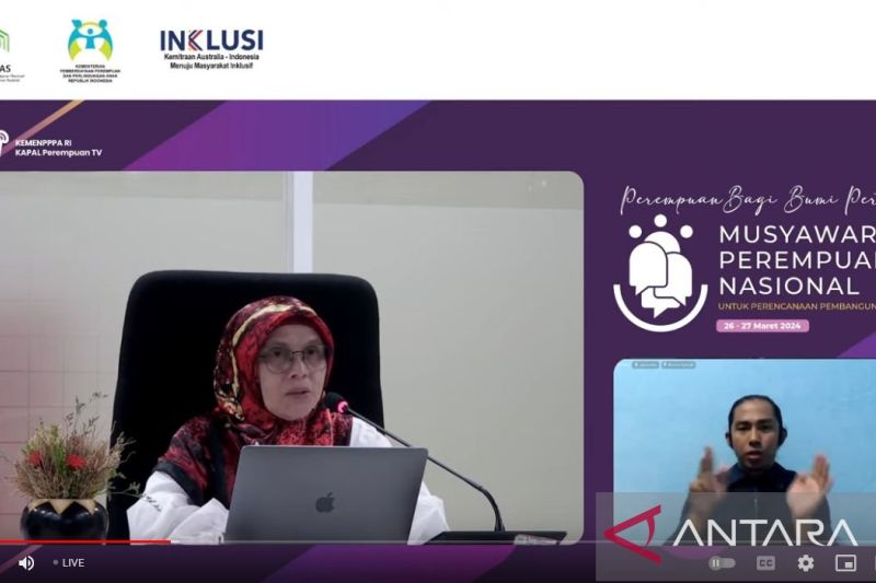 Kemenpppa Gelar Munas Perempuan 2024 Wujudkan Kesejahteraan Perempuan