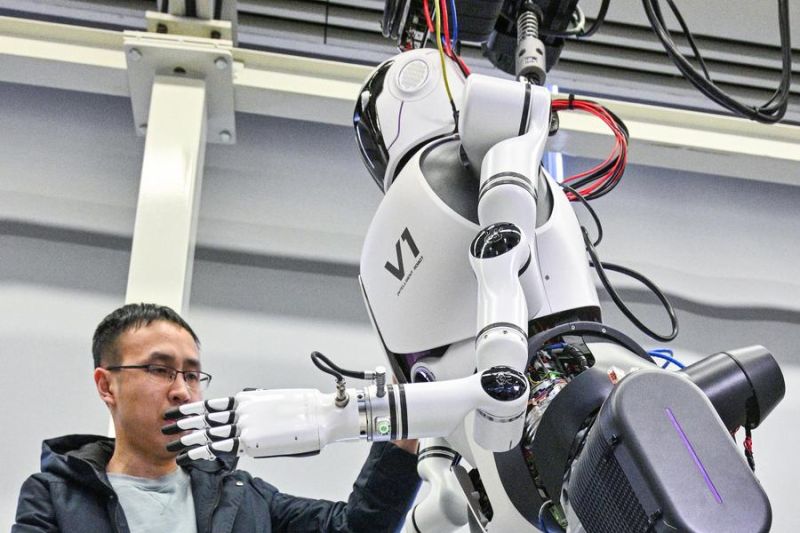 Pembangunan kawasan industri robotika di Beijing utara dimulai - ANTARA ...