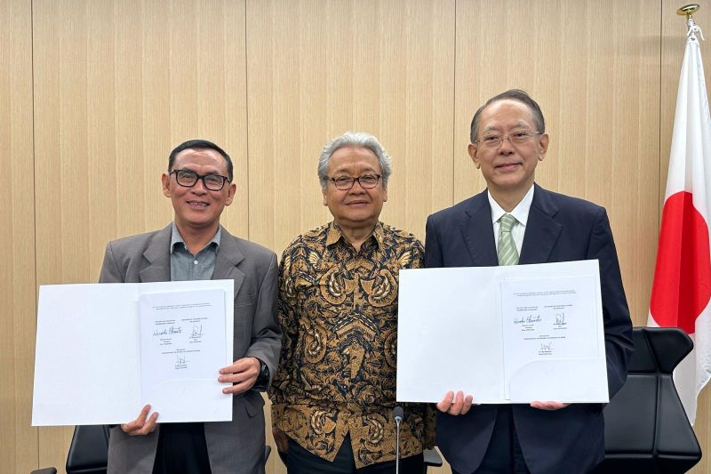 Sekolah Vokasi IPB teken kerja sama dengan institusi Jepang - ANTARA News